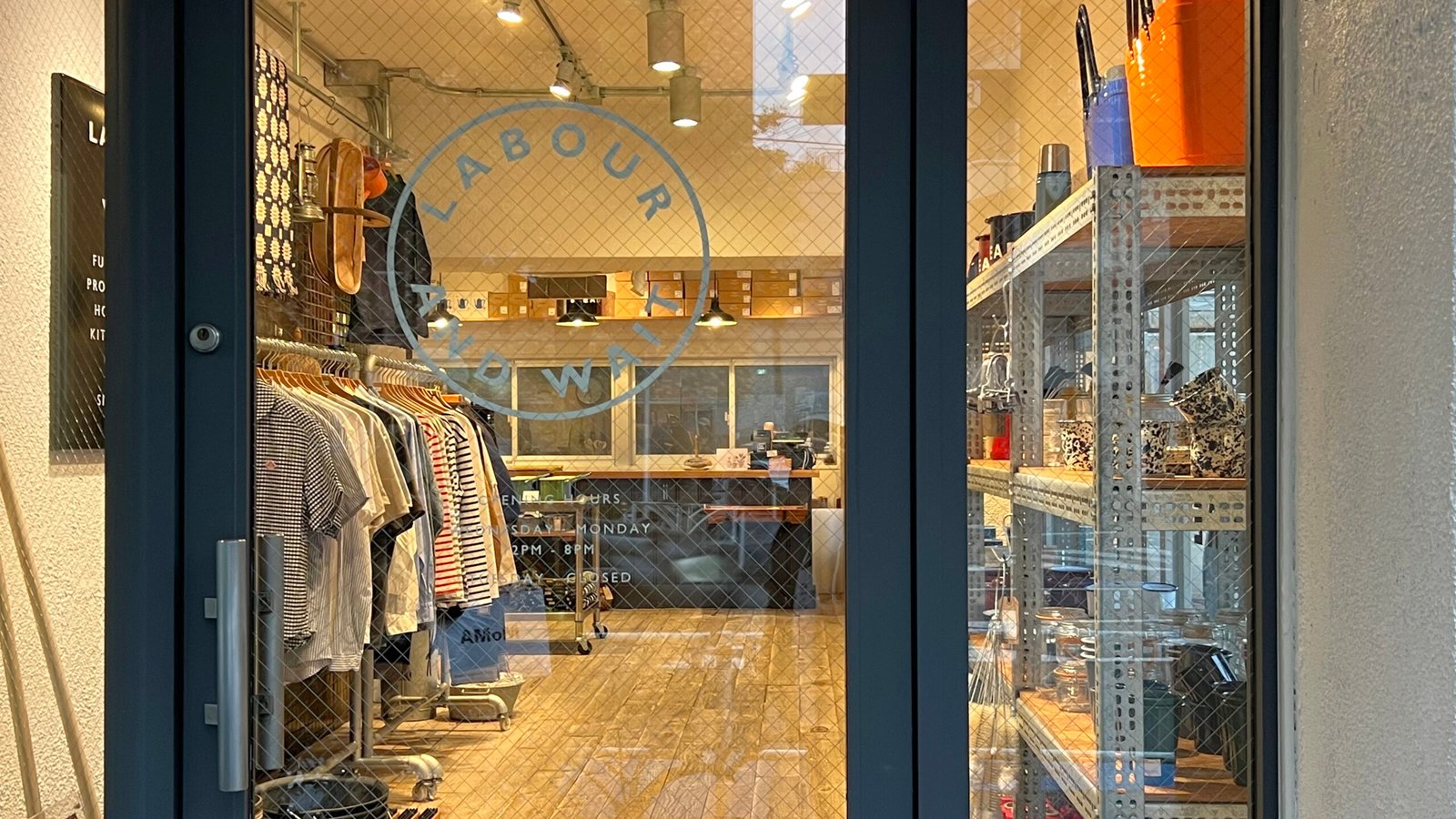 전 세계 단 4개의 매장만 있는 레이버 앤 웨이트 LABOUR AND WAIT TOKYO 도쿄여행에서 놓치면 후회할 곳